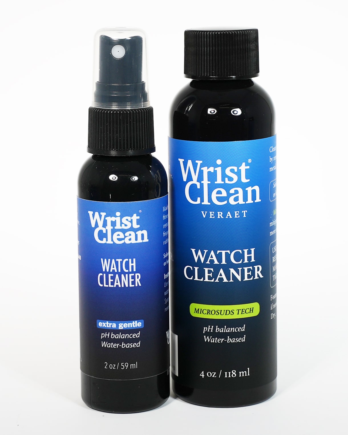 WristClean Watch Cleaner 2oz & Refill 4oz. Bundle